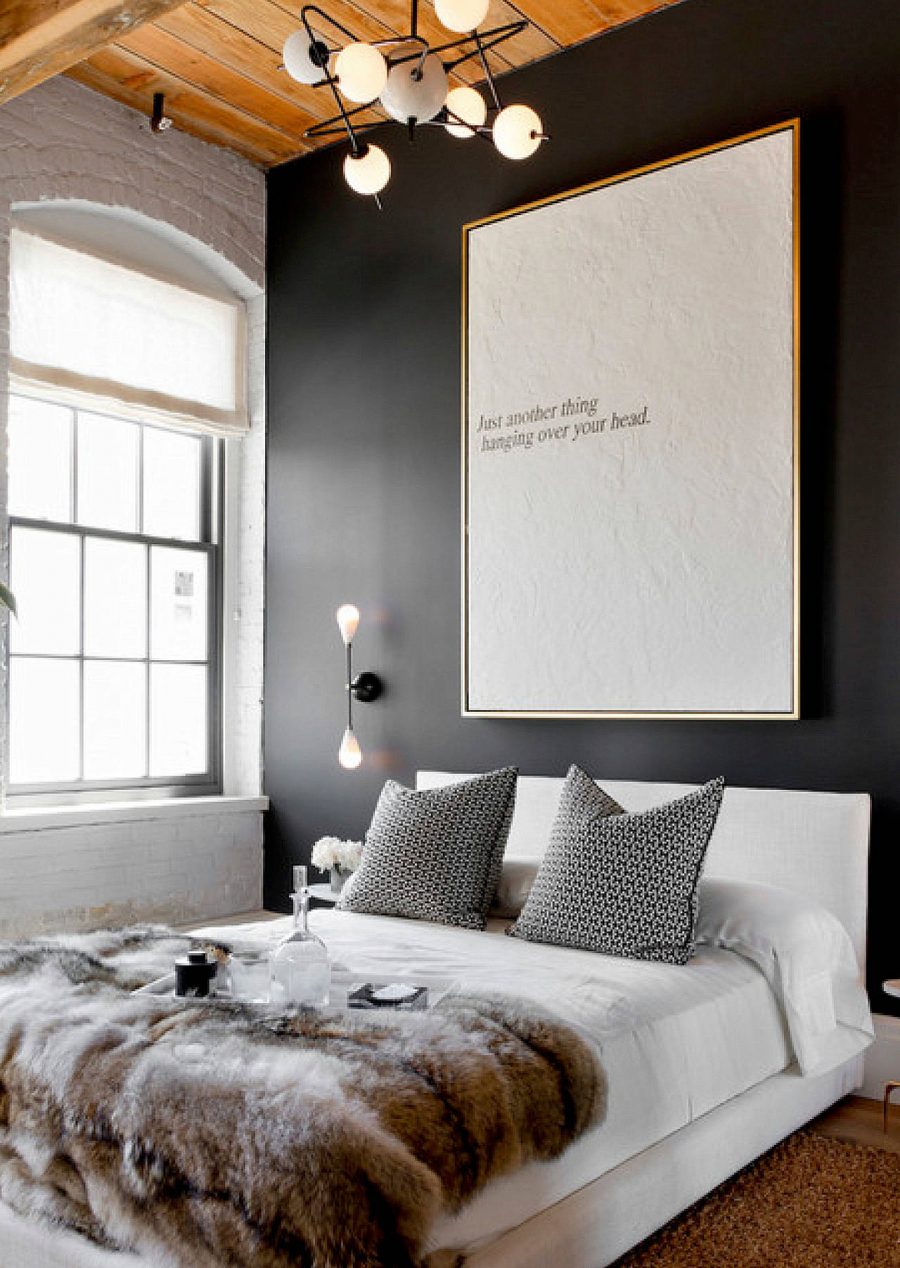 Black Design Inspiration For a Master Bedroom Decor