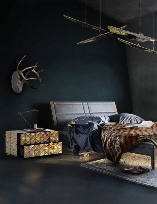 Black Design Inspiration For a Master Bedroom Decor