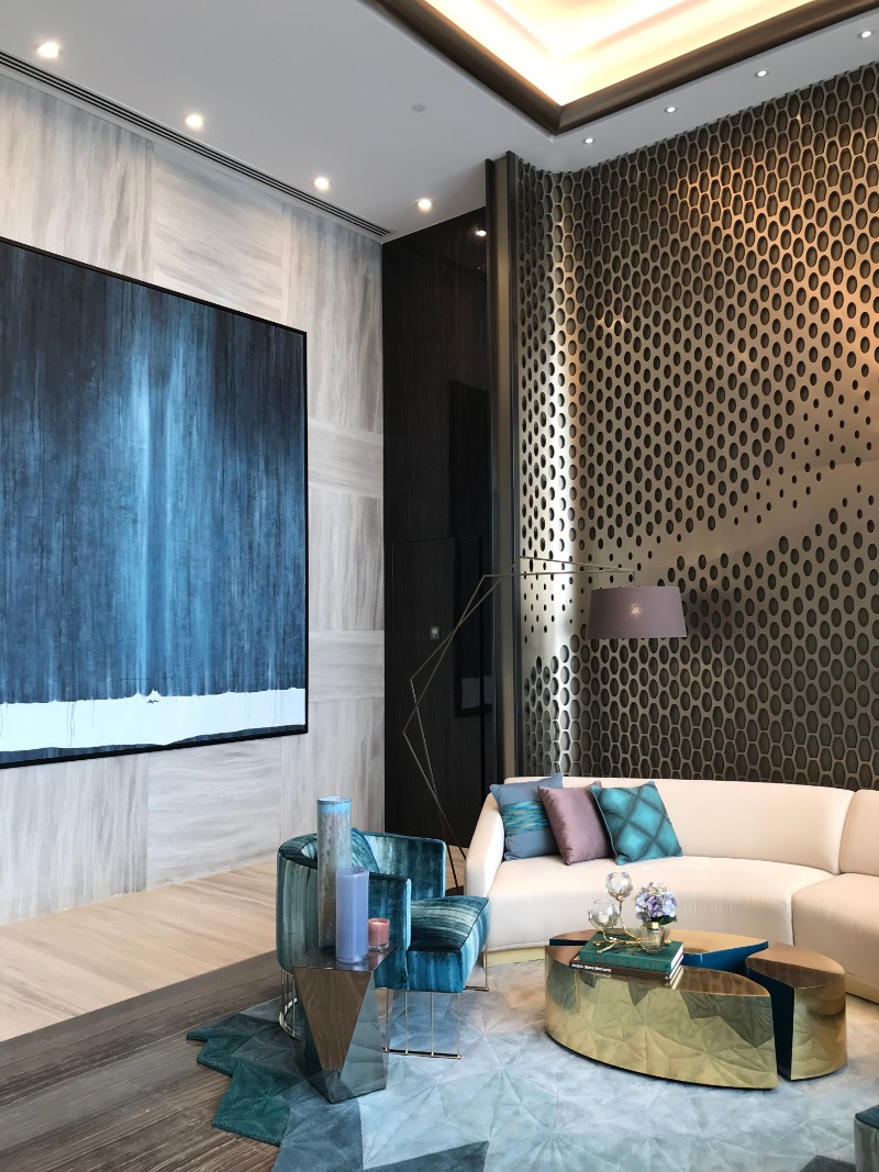 An Amazing Interior Design Concept At The Trump Towers by HBA