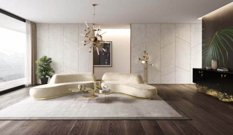 Modern Living Room Inspiration In Neutral and Cream Colours