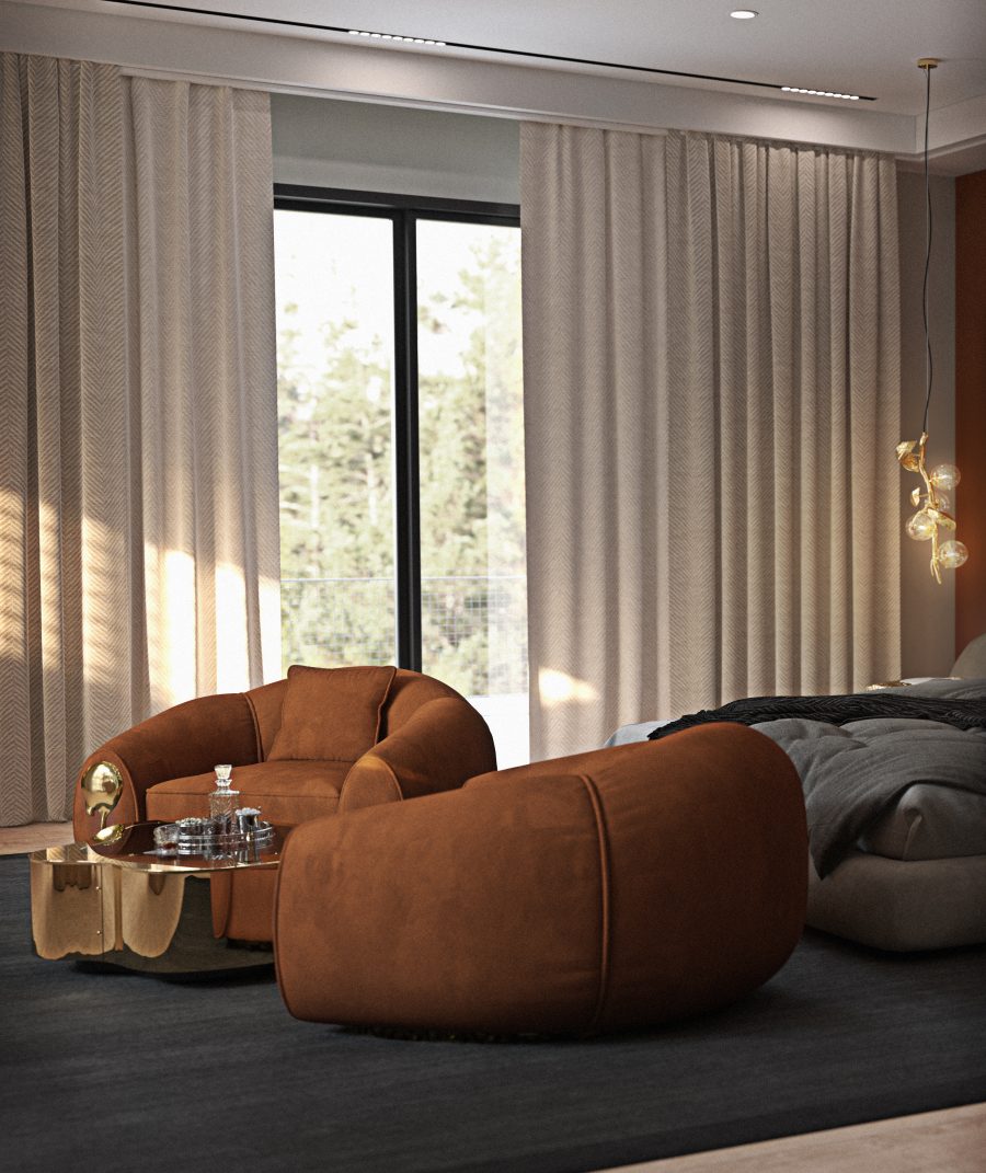 Let The Curvy Lines of The Wave Center Table by Boca do Lobo Amaze You