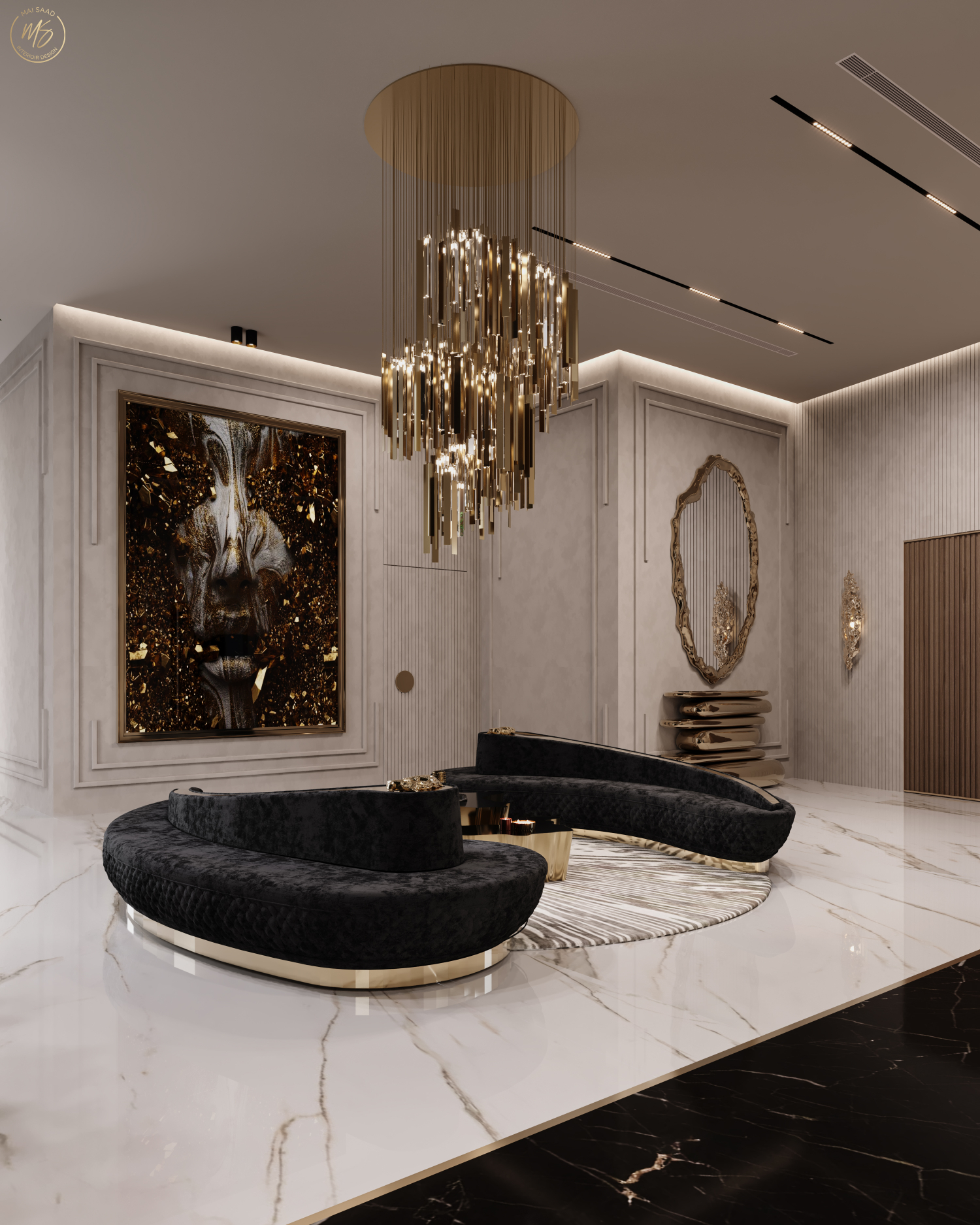 Mai Saad Interiors' Majestic Design in Libya