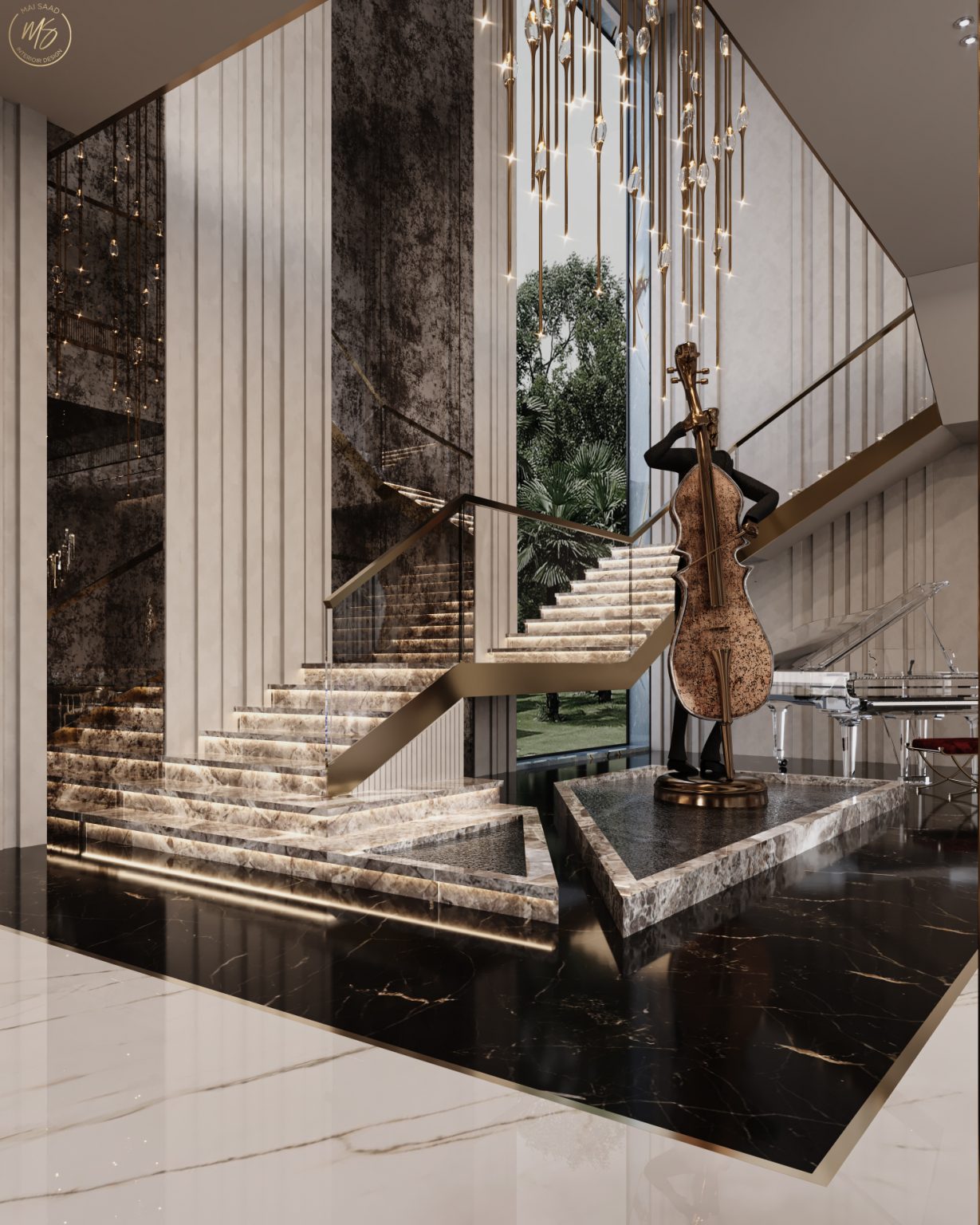 Mai Saad Interiors' Majestic Design in Libya