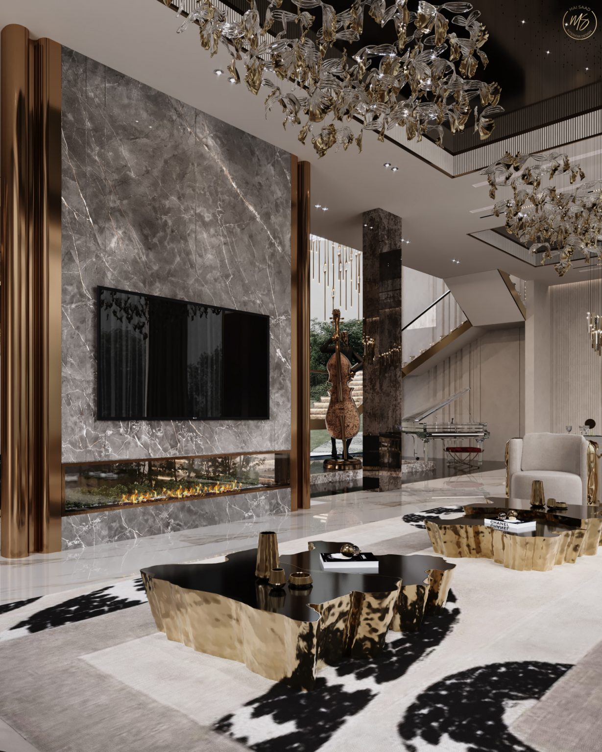 Mai Saad Interiors' Majestic Design in Libya