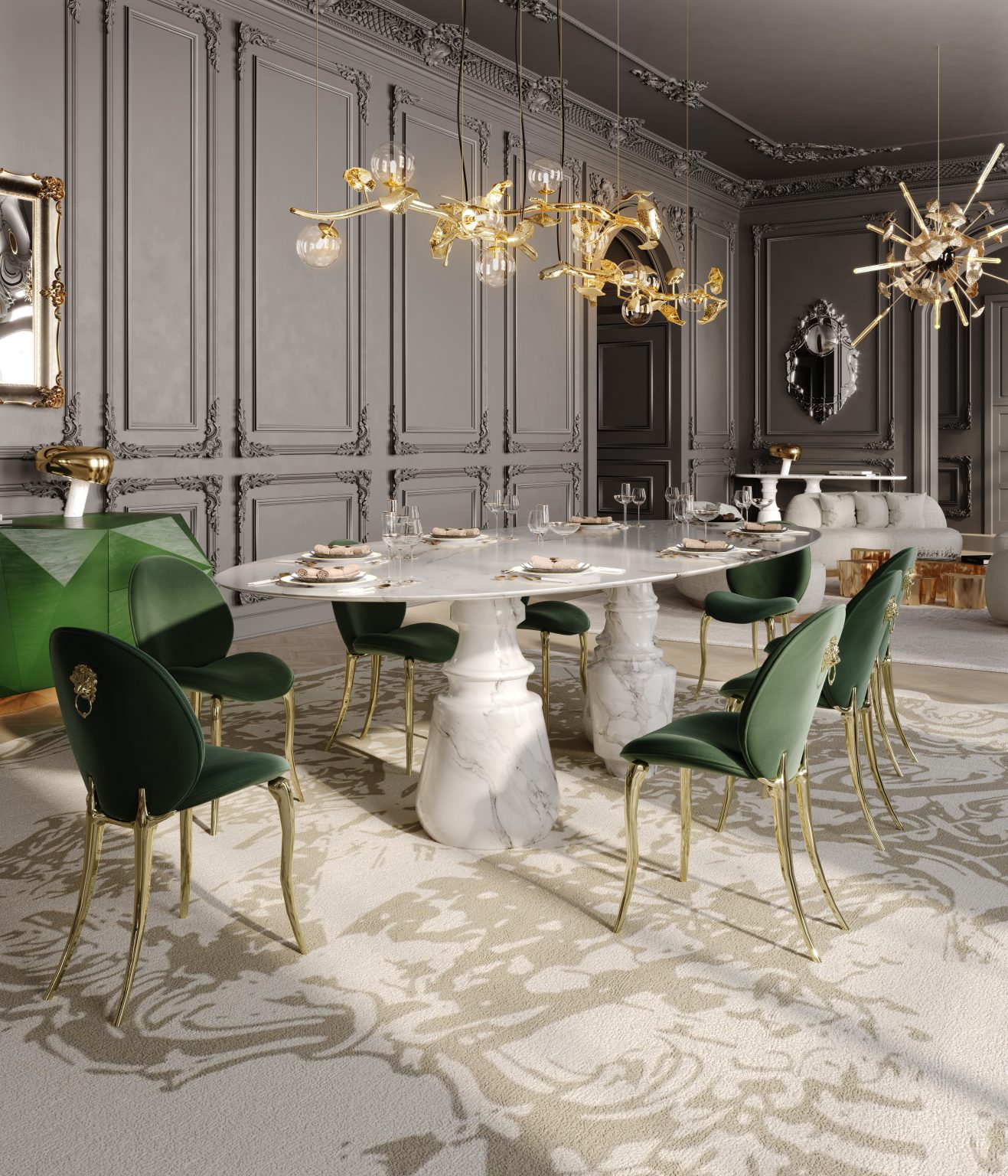 Luxury Dining Redefined: Exquisite Dining Tables by Boca do Lobo