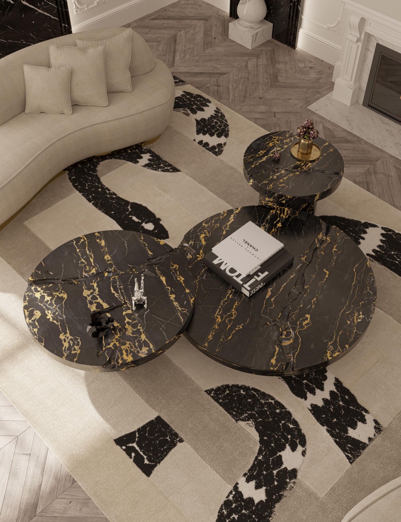 7 Luxury Center Tables That Redefine Statement Living Rooms