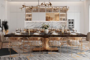 Golden Lighting Design Ideas for Modern Luxury Homes