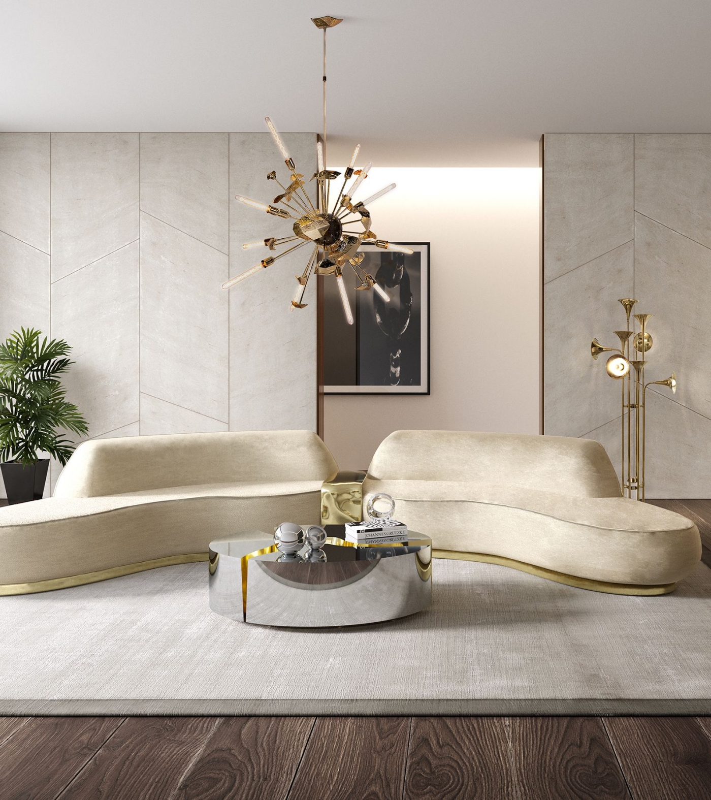Modern Living Rooms Inspire By The Italian Lifestyle