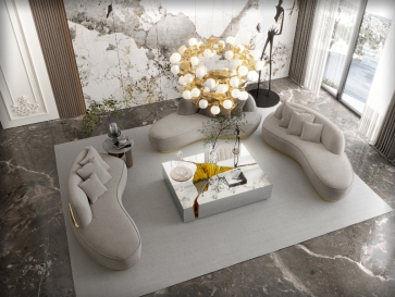 Elevate Your Middle East Living Room with the Lapiaz Collection