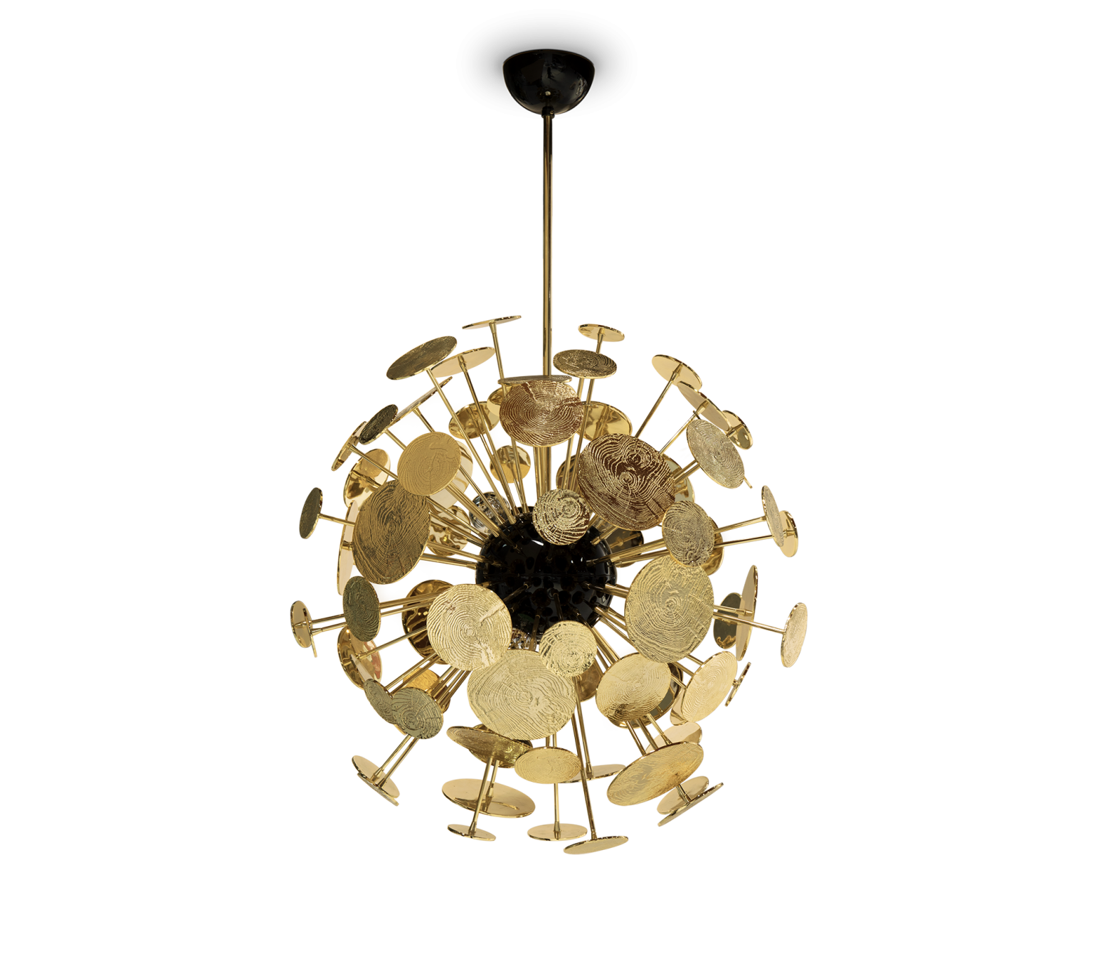 Golden Lighting Design Ideas for Modern Luxury Homes