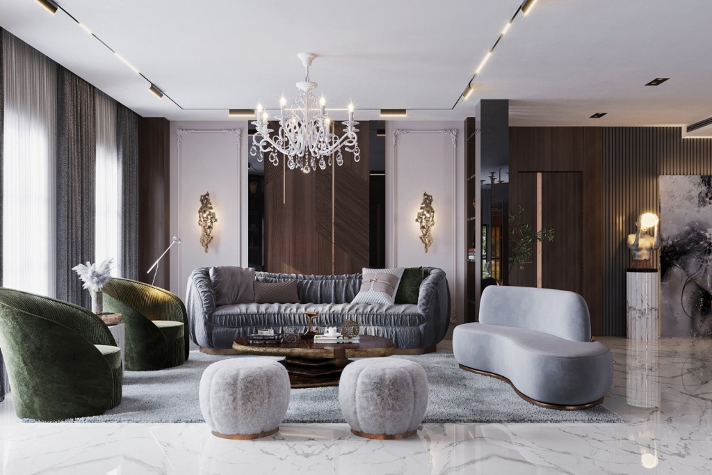 Layered and Easygoing Interiors by Robert Stilin