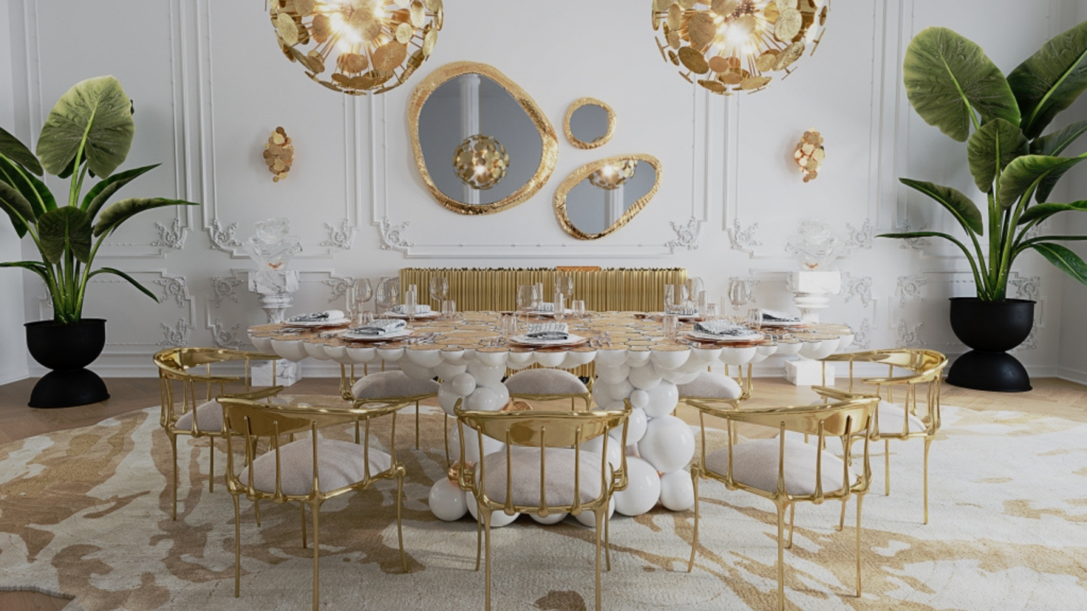 50 Luxury Dining Tables: A Curated Selection