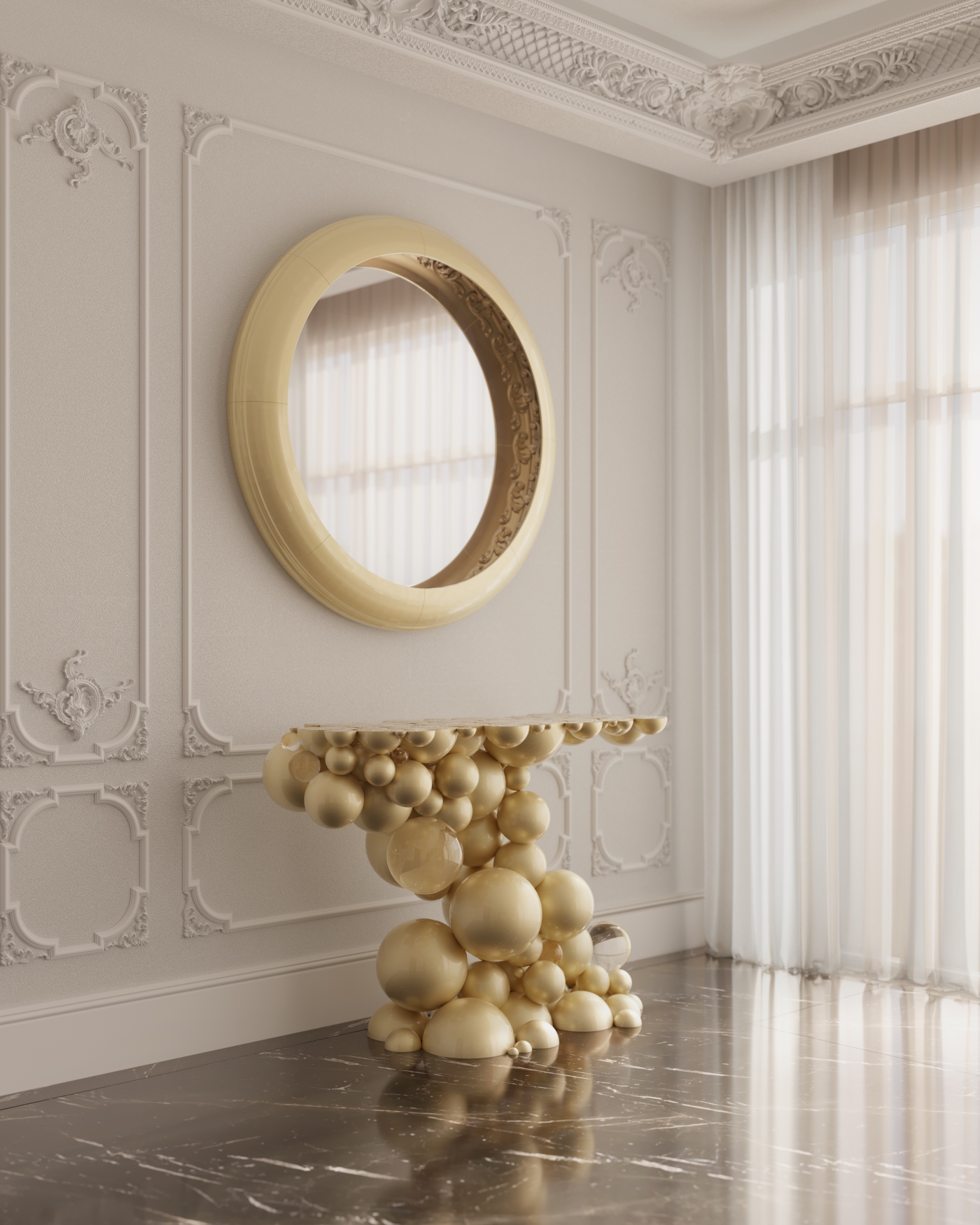 5 Stunning Console Table Designs for Grand Foyers