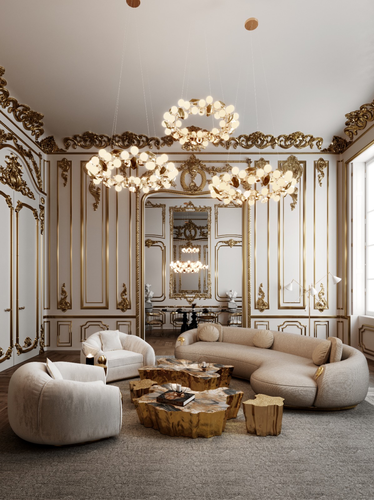 10 Exquisite Living Room Designs for the Ultimate Luxe Lifestyle