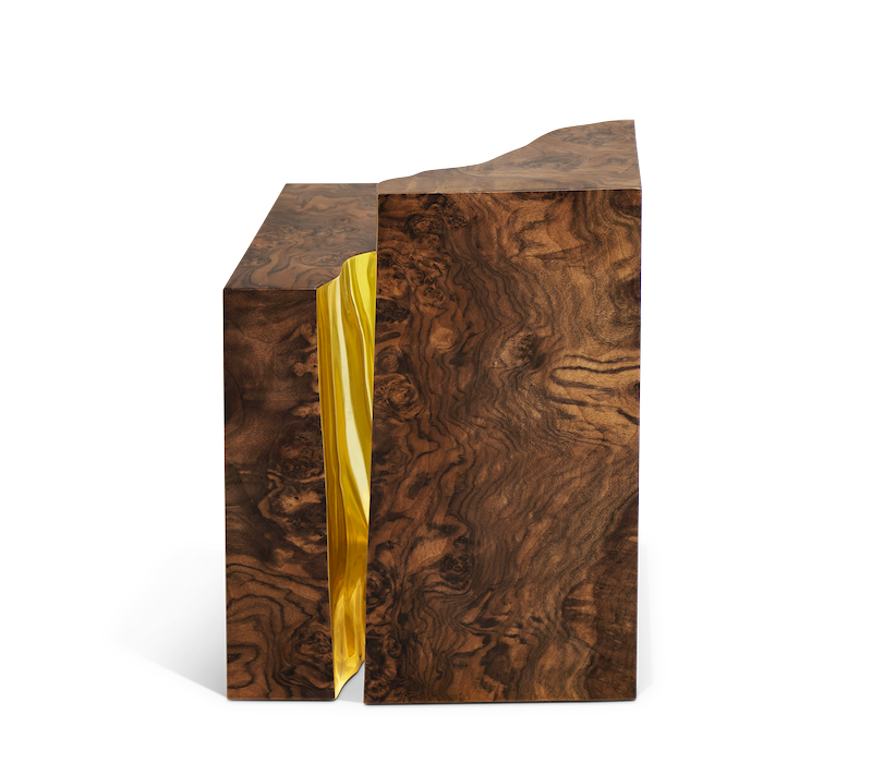 Lapiaz Walnut Side Table | Boca do Lobo Exclusive Design