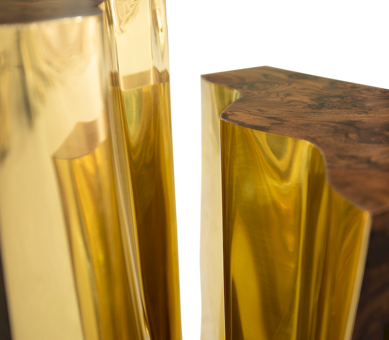 Lapiaz Walnut Side Table | Boca do Lobo Exclusive Design