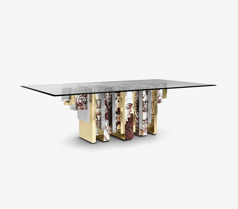 Heritage Sepia Dining Table | Boca do Lobo Exclusive Design
