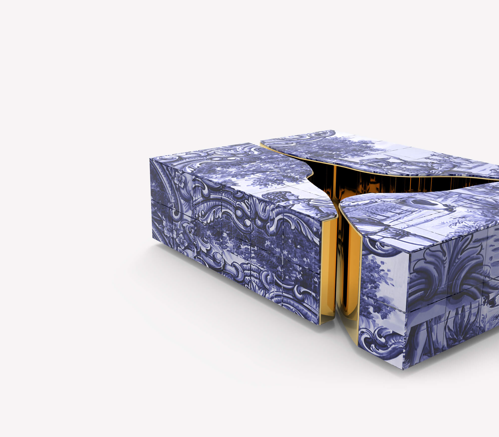 Lapiaz Tiles Center Table | Boca do Lobo Exclusive Design