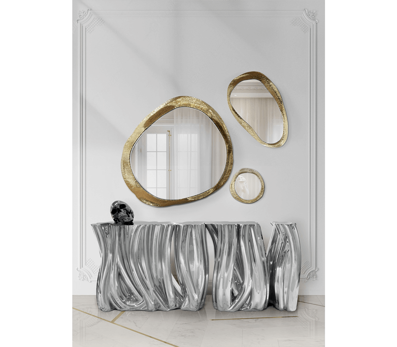 Monochrome Silver Sideboard | Boca do Lobo Exclusive Design
