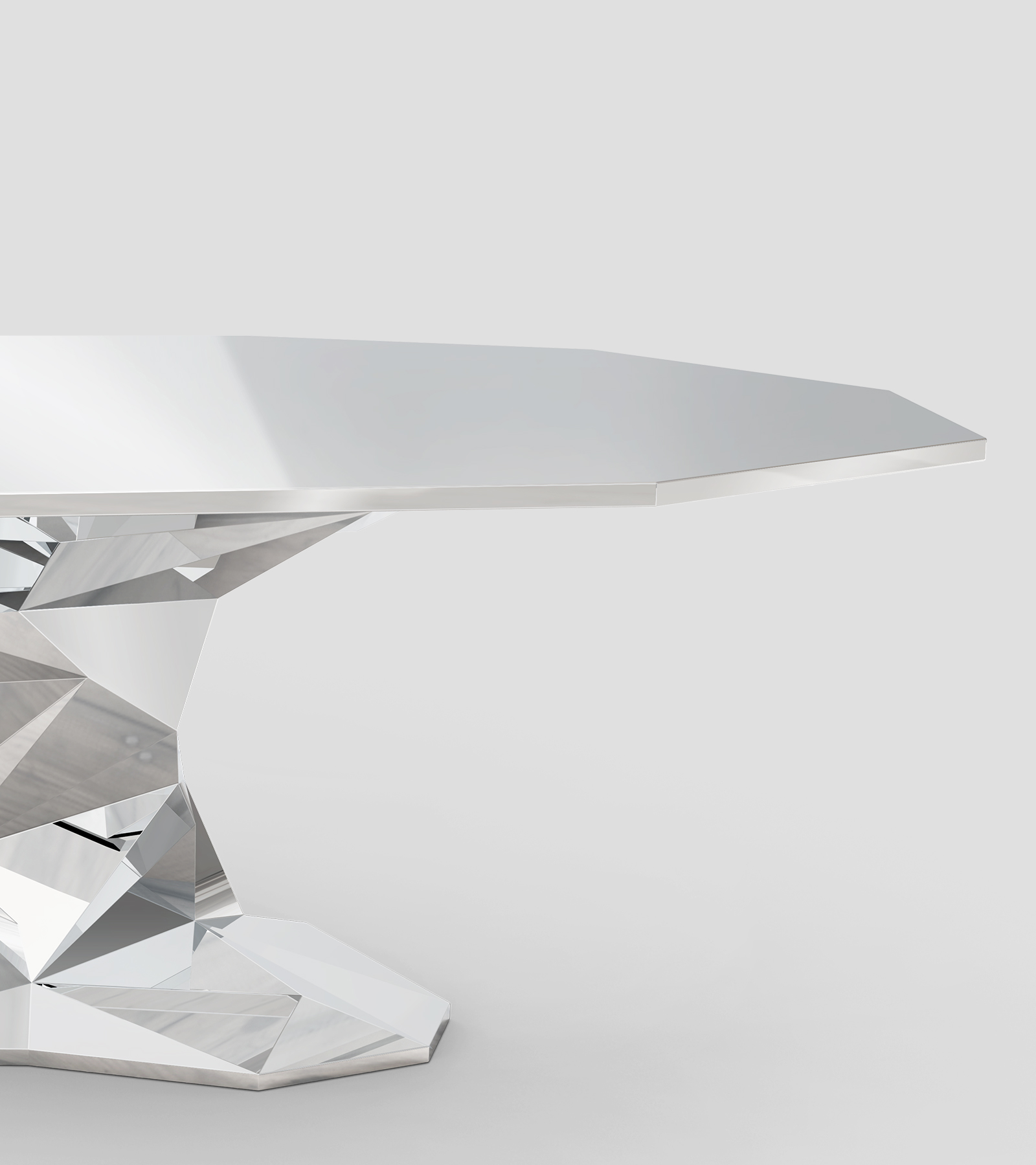 Bonsai Silver Dining Table | Boca do Lobo Exclusive Design