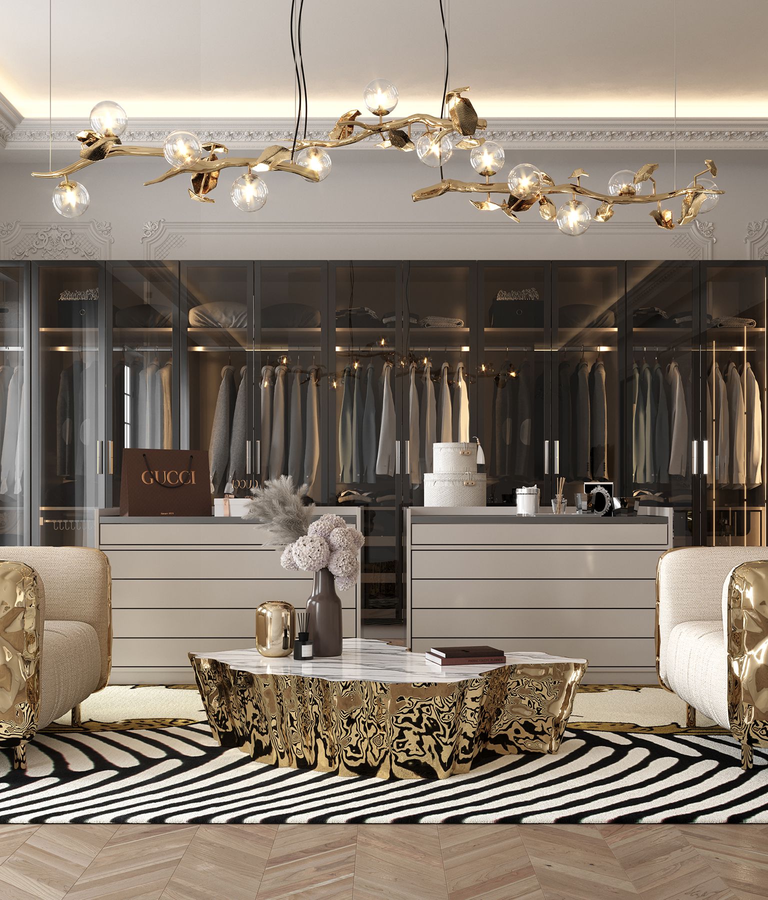 Eden Calacatta Marble Center Table | Boca do Lobo Exclusive Design