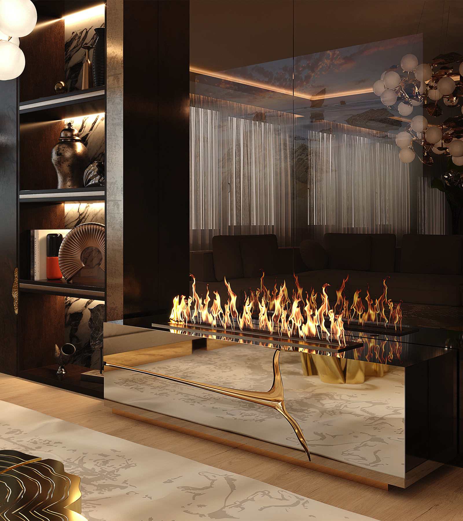 Lapiaz Fireplace | Boca do Lobo Exclusive Design