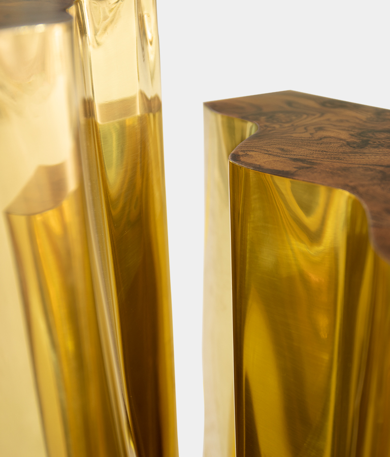Lapiaz Walnut Side Table | Boca do Lobo Exclusive Design