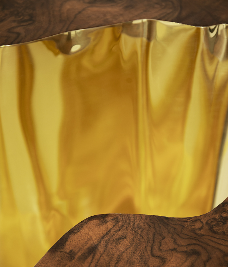 Lapiaz Walnut Side Table | Boca do Lobo Exclusive Design