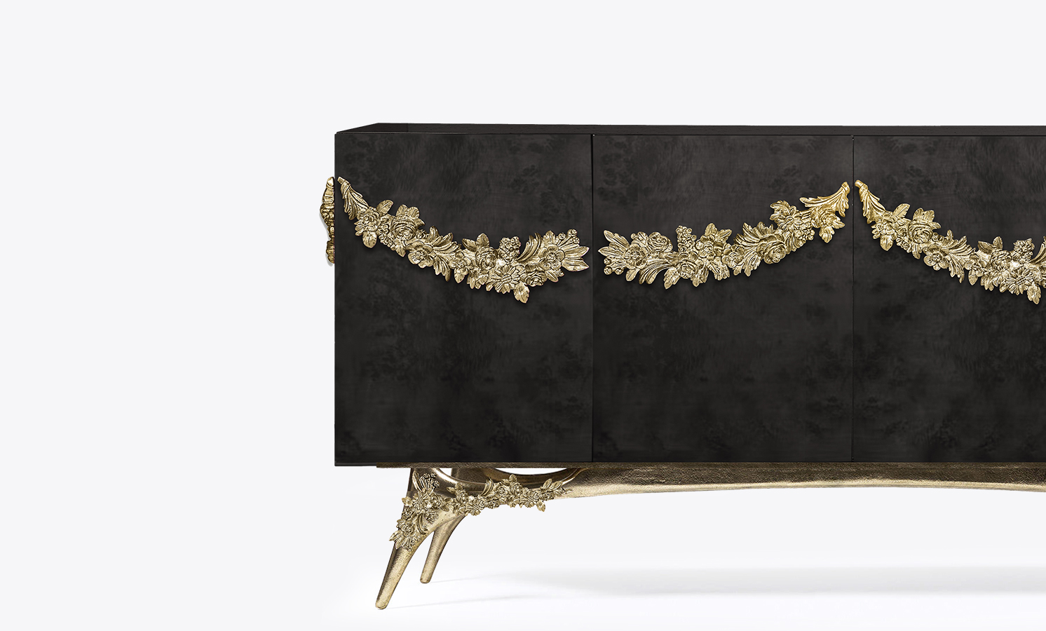 Majestic Black Walnut Root Veneer Sideboard | Boca do Lobo Exclusive Design