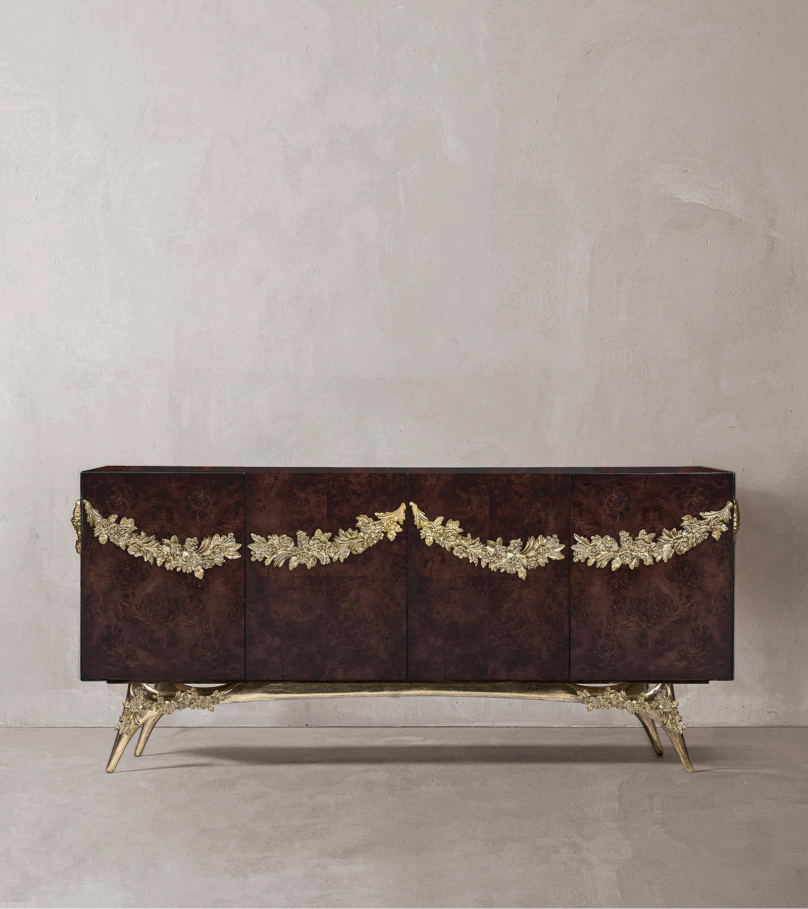 Majestic Walnut Root Veneer Sideboard | Boca do Lobo Exclusive Design