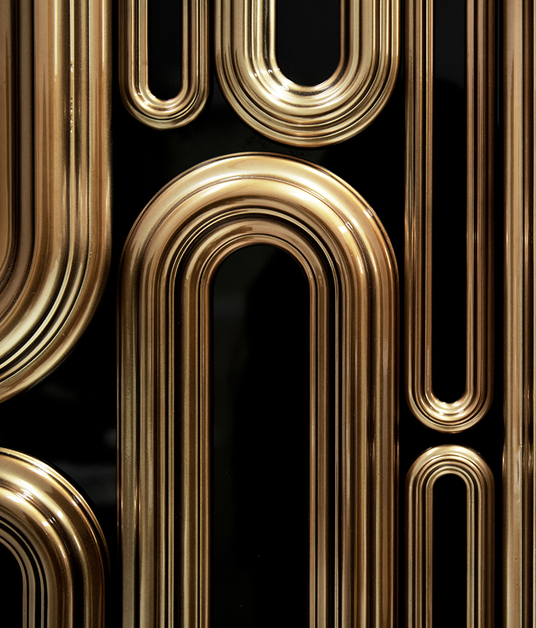 Oblong Gold Cabinet | Boca do Lobo Exclusive Design
