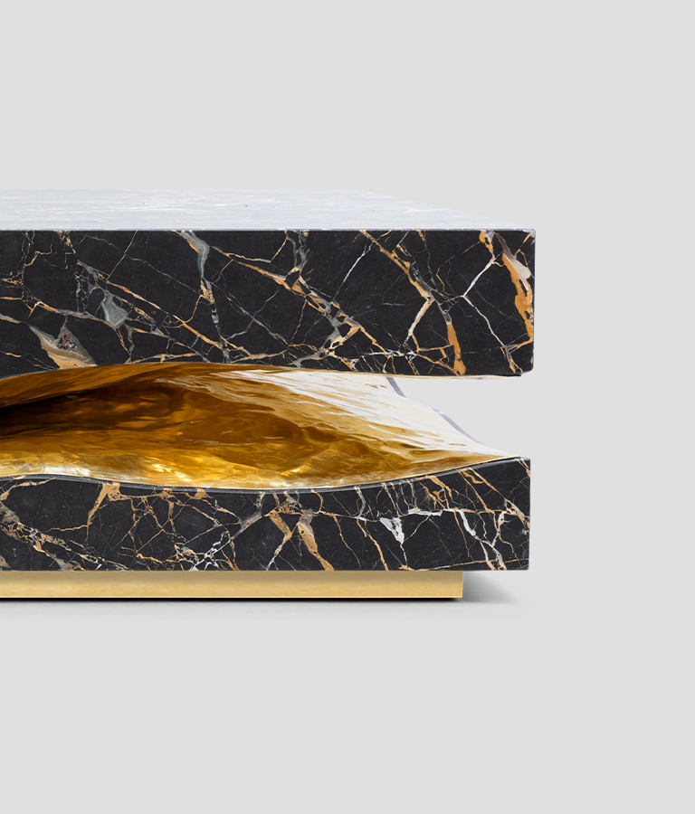 Quarry Portoro Marble Center Table | Boca do Lobo Exclusive Design