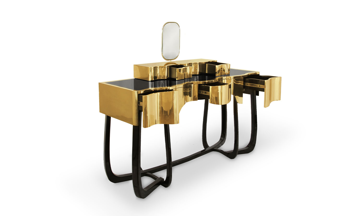 Sinuous Vanity Table | Boca do Lobo Exclusive Design