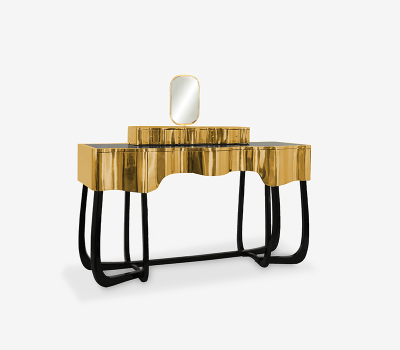 Sinuous Vanity Table | Boca do Lobo Exclusive Design