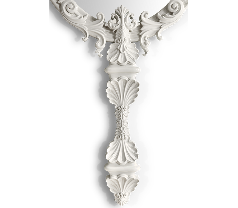 Marie Antoinette White Mirror | Boca do Lobo Exclusive Design